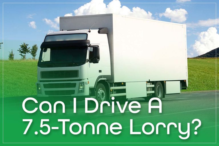 Can I Drive A 7.5-Tonne Lorry: Without CPC, Car Licence & Tacho