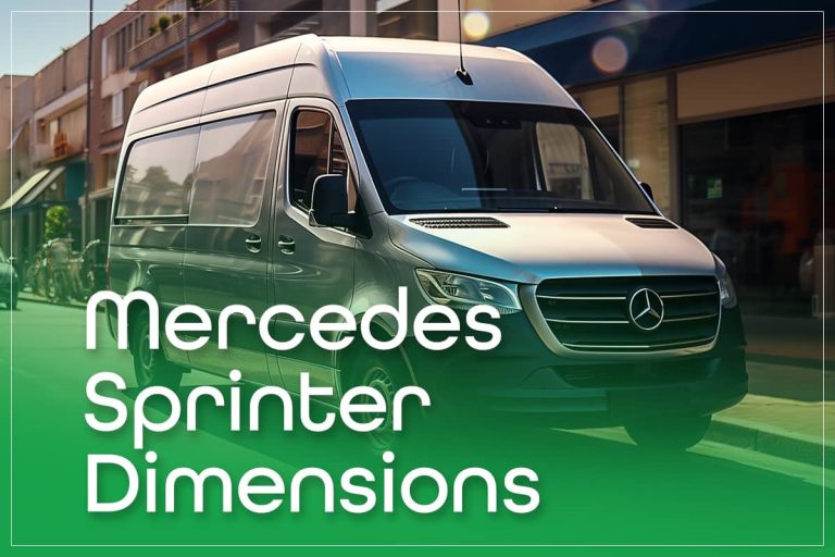 Mercedes Sprinter Dimensions: SWB, MWB, LWB & Interior Sizes